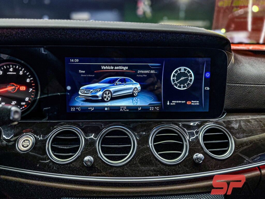 MÀN HÌNH DVD ANDROID MERCEDES E250 LIỀN CAMERA 360 ĐỘ - SP Auto